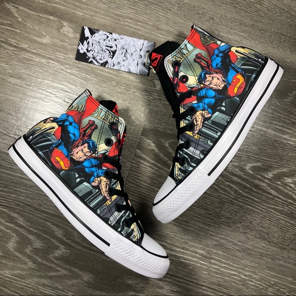 Converse | Shoes | Converse Chuck Taylor Hi Superman Nwt | Poshmark